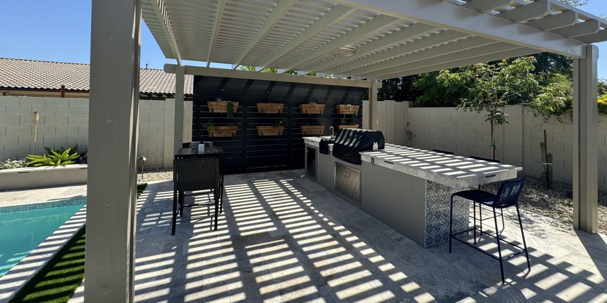 Materials & Design for Outdoor Kitchens in Arizona Heat ...